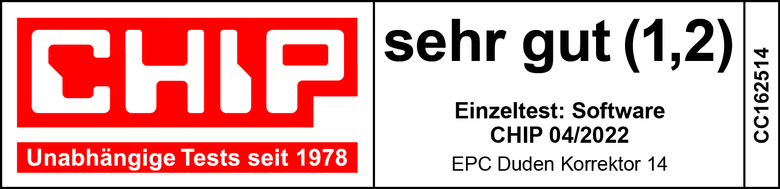 Duden Korrektor für Microsoft Office - EPC Consulting und Software GmbH